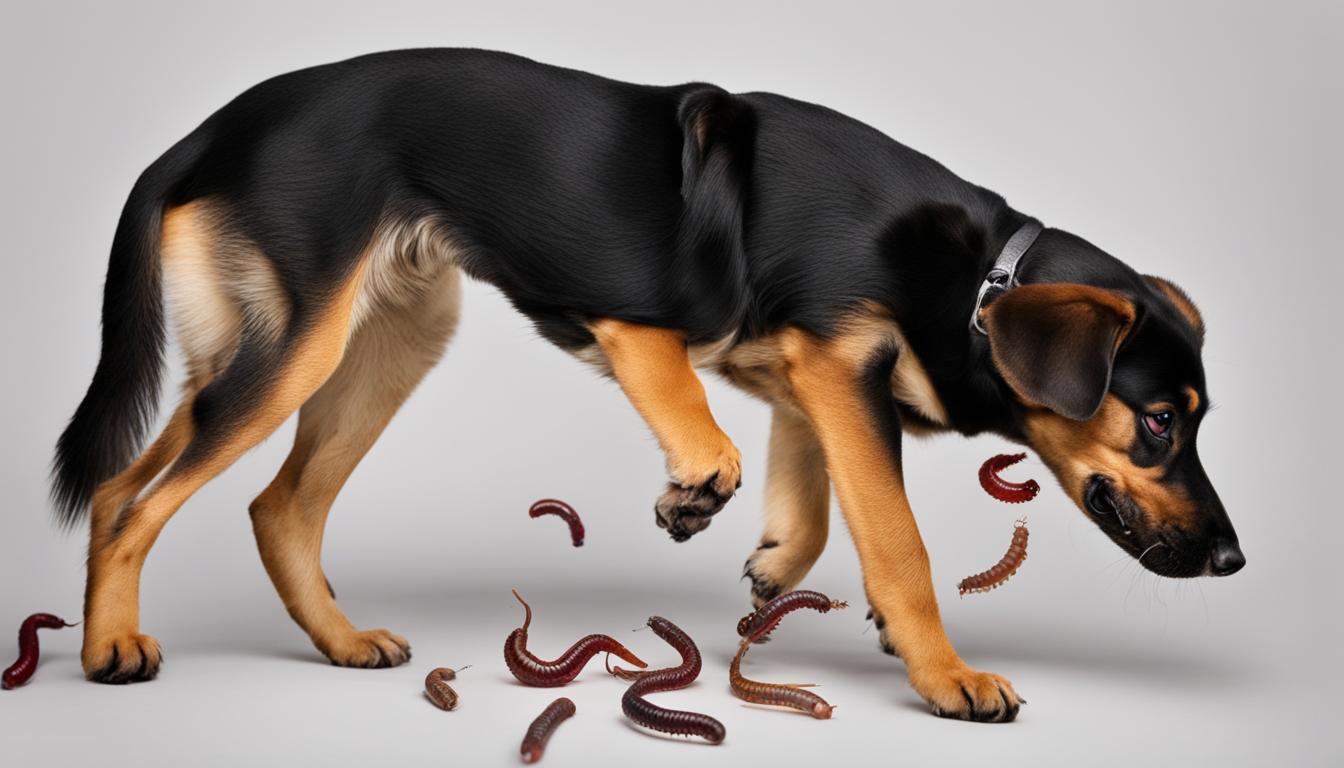Comment Soulager un Chien Qui a des Vers